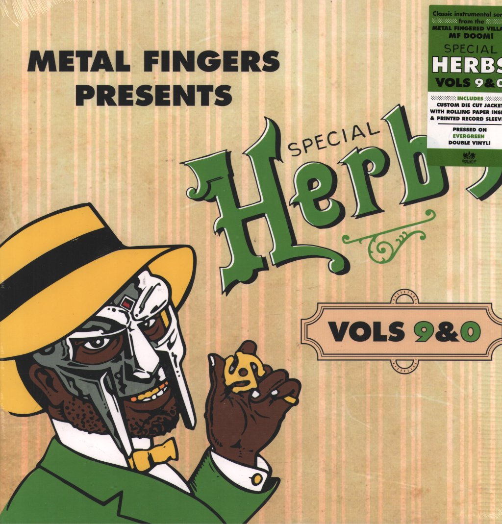MF DOOM - Metal Fingers Presents: Special Herbs Vol. 9 & 0 - Double Lp ...