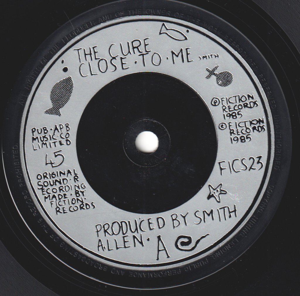 Cure - Close To Me - 7 Inch – Vinyl Tap