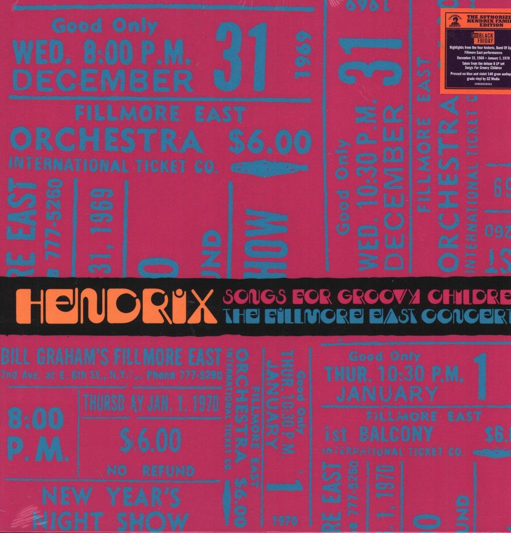 Jimi Hendrix - Songs For Groovy Children (The Fillmore East Concerts H ...