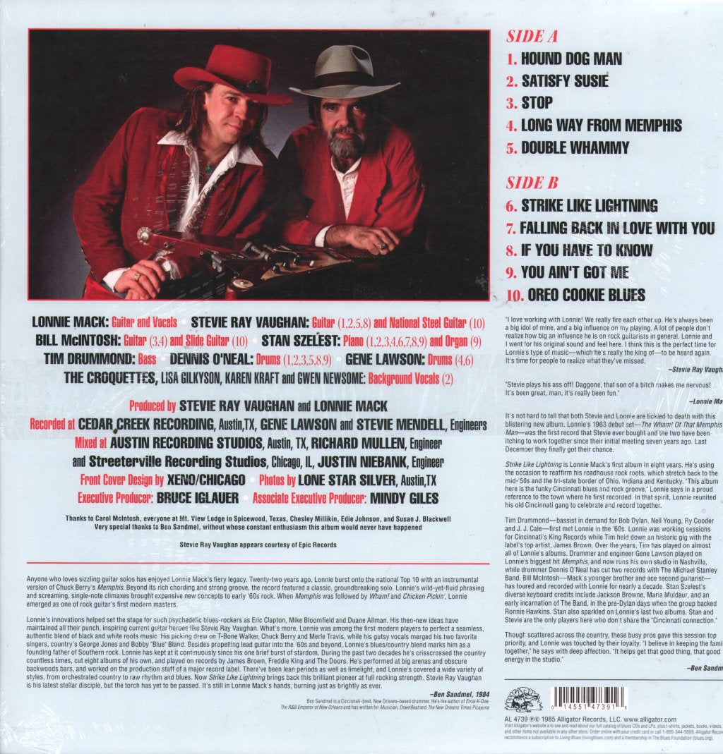 Lonnie Mack - Strike Like Lightning - Lp – Vinyl Tap