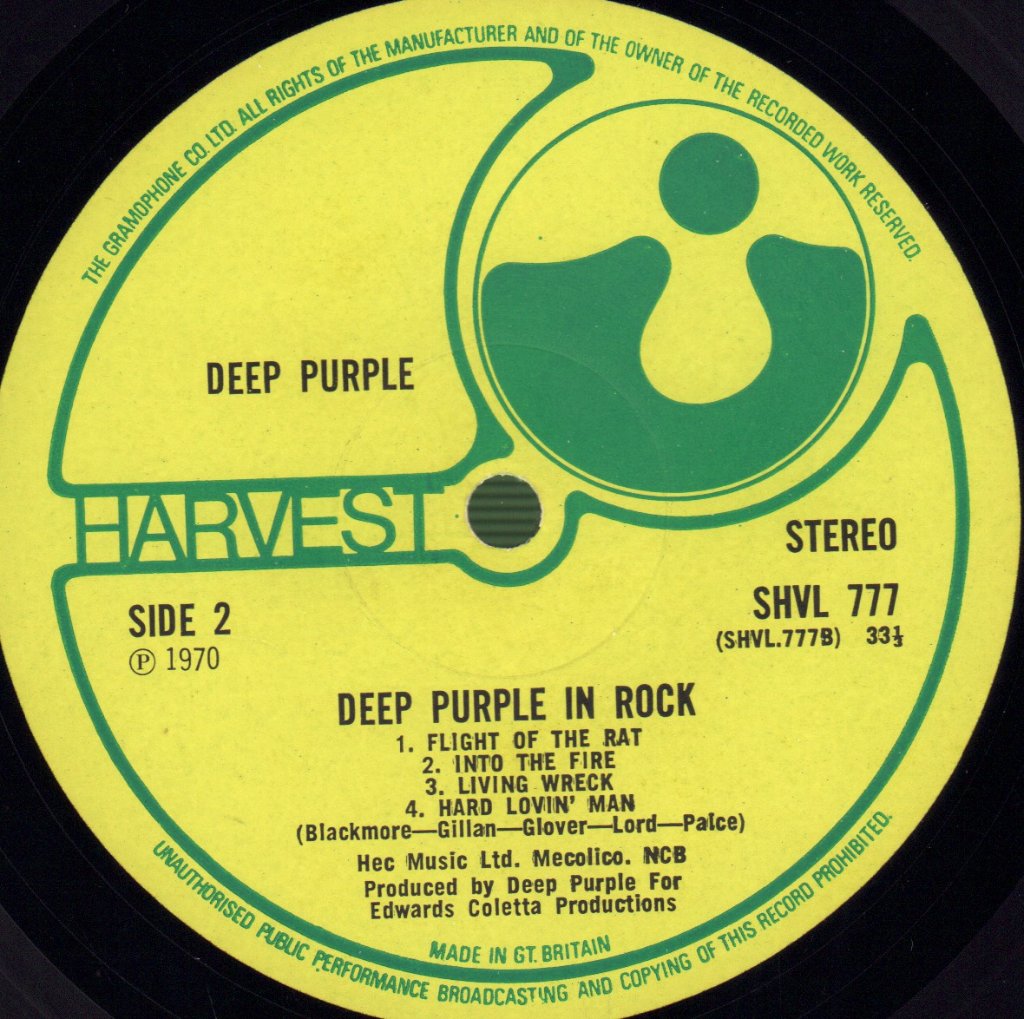 Deep Purple - In Rock - Lp – Vinyl Tap