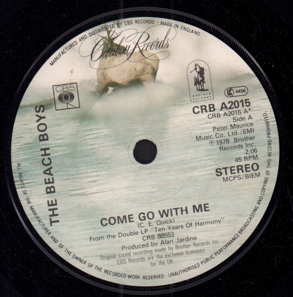 Beach Boys - Come Go With Me - 7 Inch – Vinyl Tap