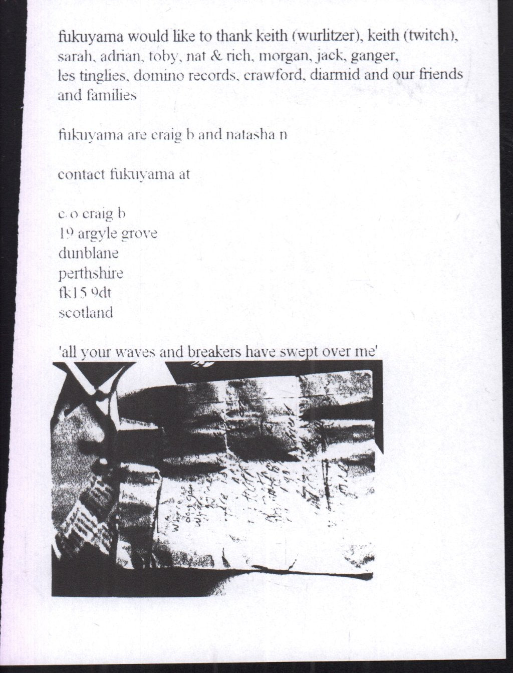 Fukuyama - Go By Sound - 7 Inch – Vinyl Tap