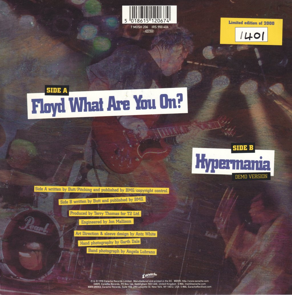 Janus Stark - Floyd What Are You On - 7 Inch – Vinyl Tap