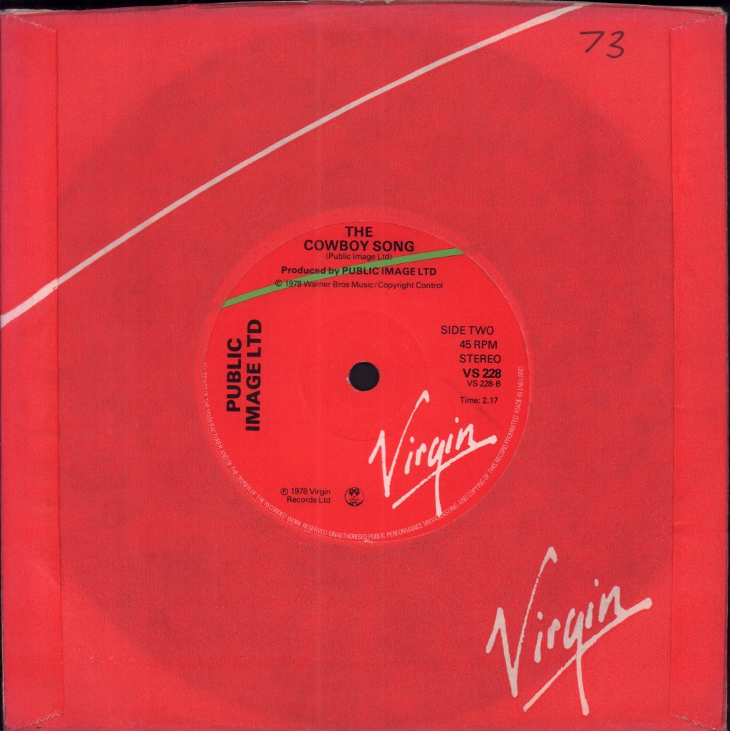 Public Image Ltd - Public Image - 7 Inch – Vinyl Tap