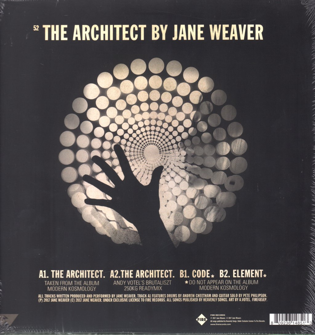 Jane Weaver - Architect - 12 Inch – Vinyl Tap