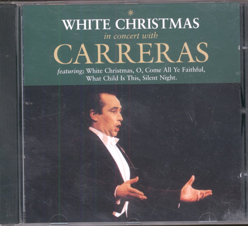 Jose Carreras - White Christmas in Concert With Carreras - Cd – Vinyl Tap