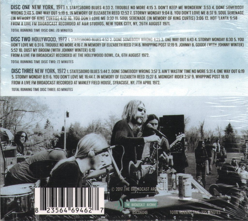 Allman Brothers Band - Broadcast Archive - Cd Set – Vinyl Tap