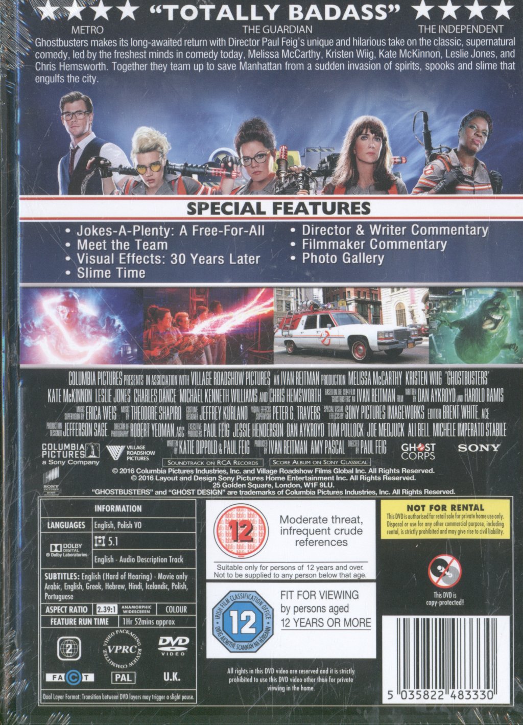 Ghostbusters Answer The Call (film) - Ghostbusters Answer The Call - D ...