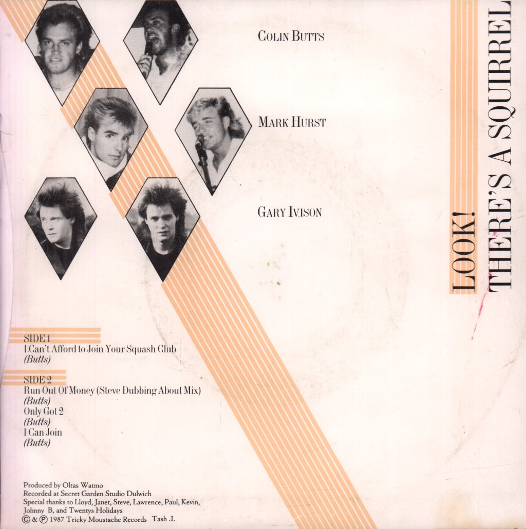 look! there's a squirrel - i can't afford to join your squash club - 7 ...