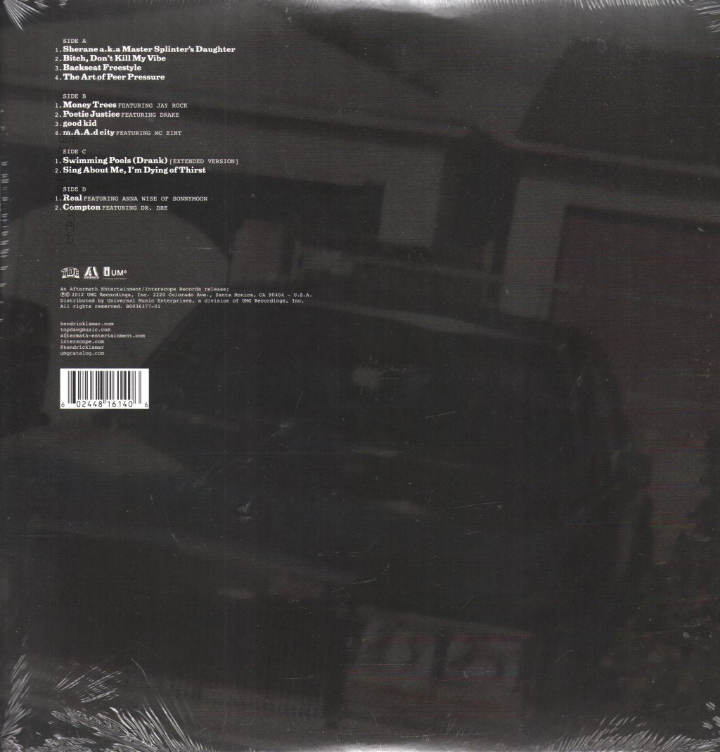 Kendrick Lamar - Good Kid, M.A.A.D City (10th Anniversary) - Double Lp ...