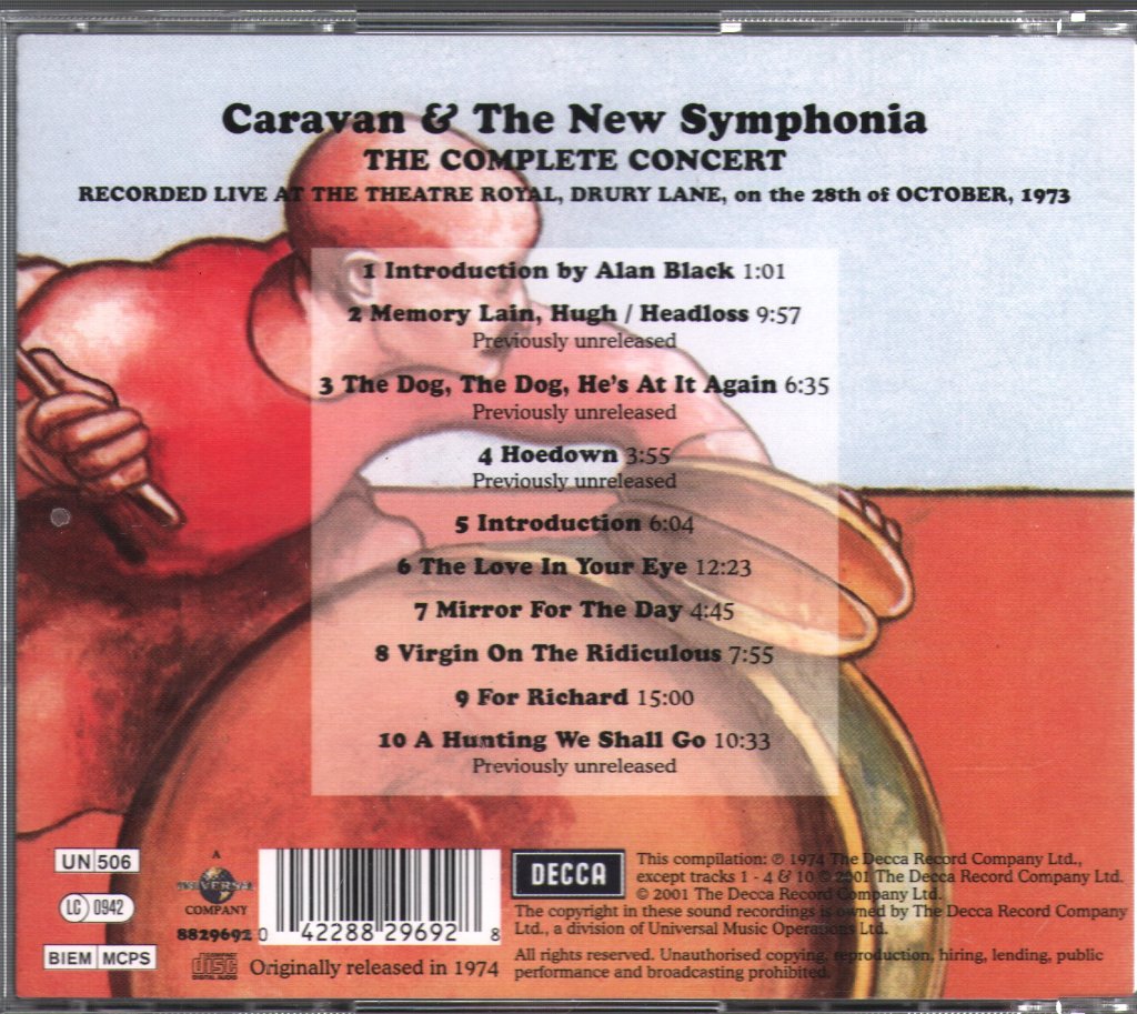 Caravan - Caravan & The New Symphonia - Cd – Vinyl Tap