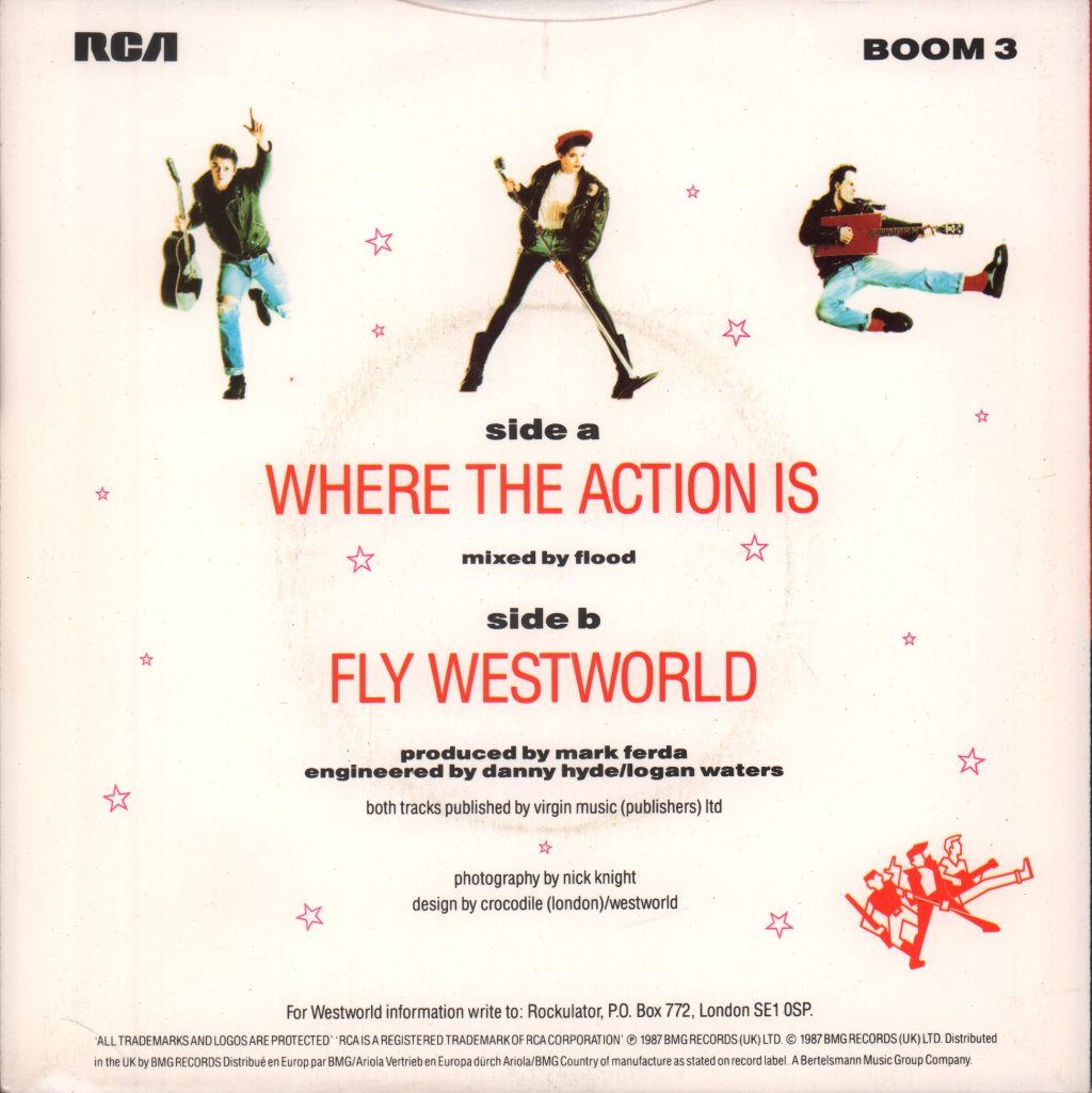 Westworld - Where The Action Is - 7 Inch – Vinyl Tap
