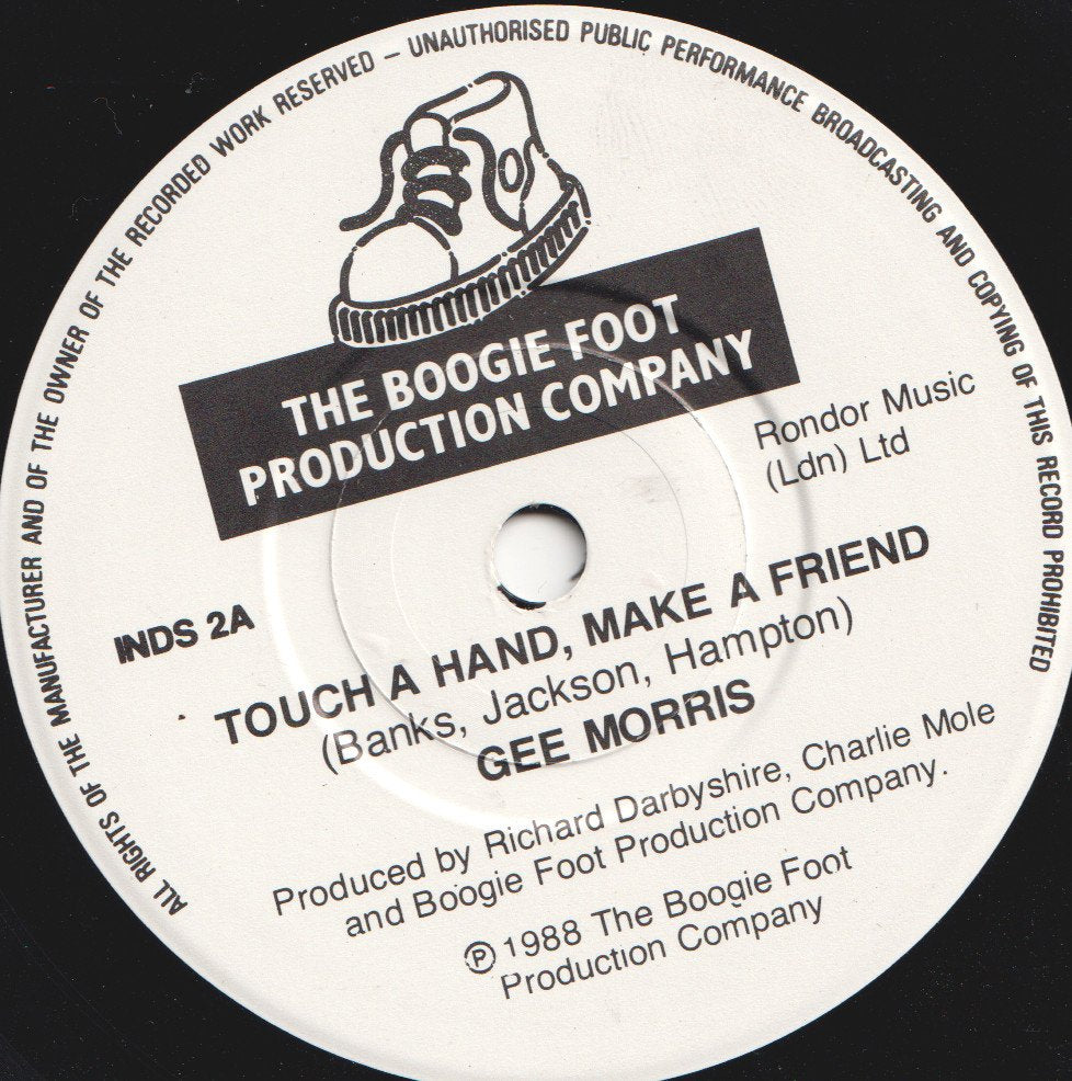 Gee Morris - Touch A Hand Make A Friend - 7 Inch – Vinyl Tap