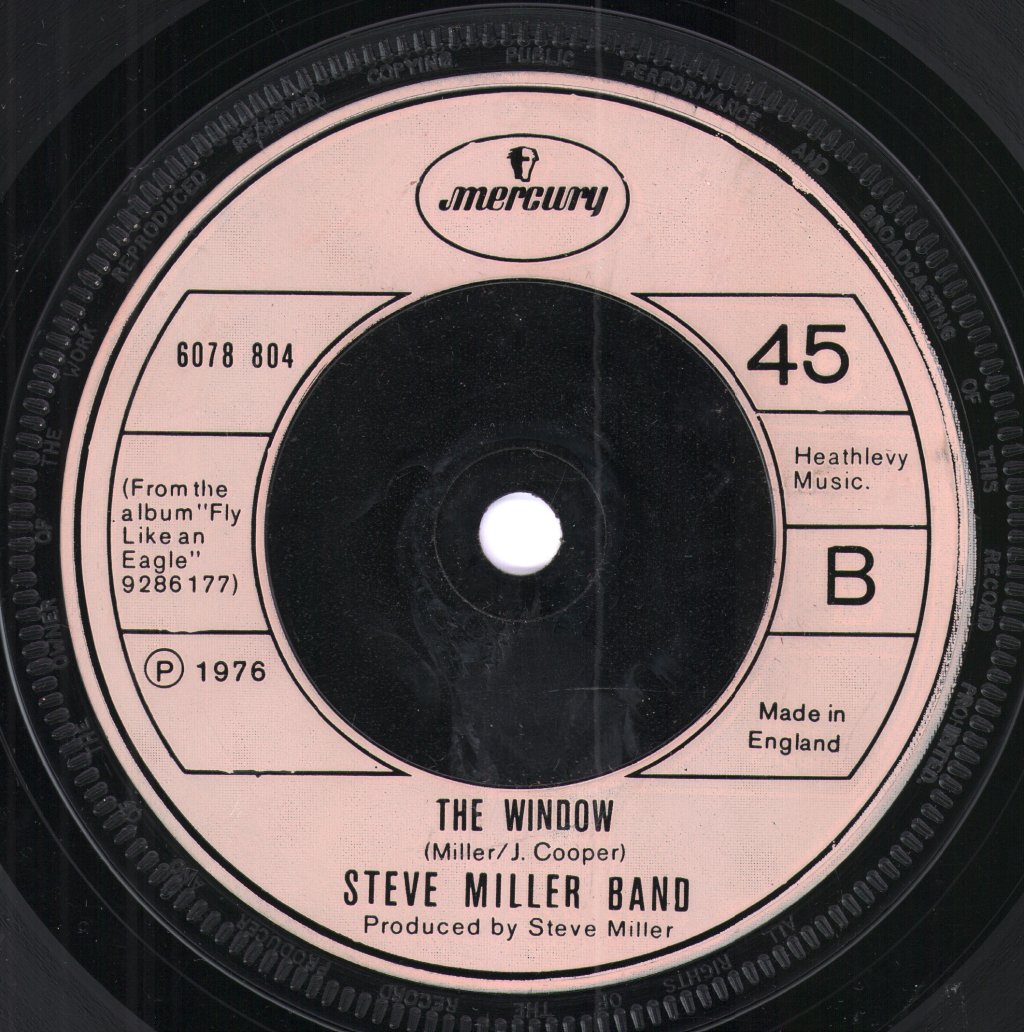 Steve Miller Band - Rock N Me - 7 Inch – Vinyl Tap