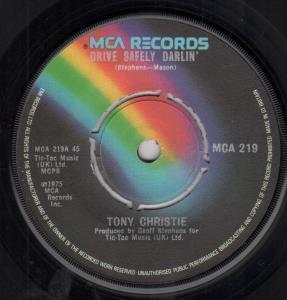 Tony Christie - Drive Safely Darlin - 7 Inch – Vinyl Tap