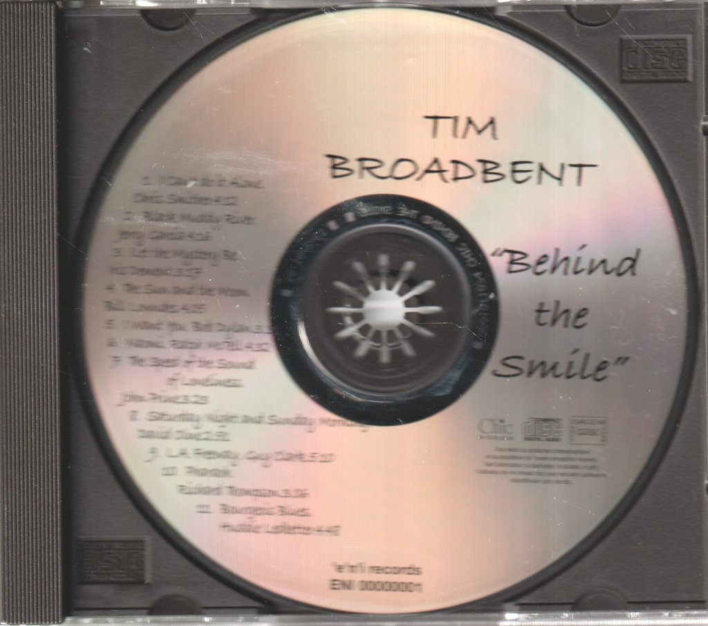 Tim Broadbent - behind the smile - Cd – Vinyl Tap