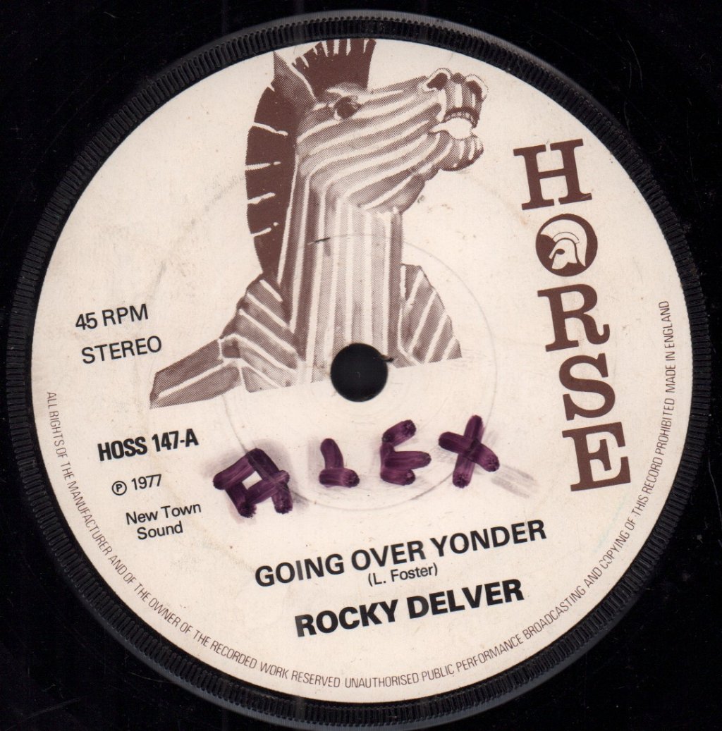Rocky Delvar - Going Over Yonder - 7 Inch – Vinyl Tap