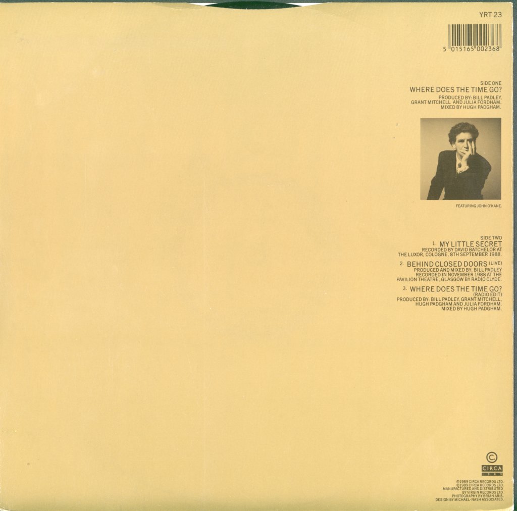 Julia Fordham - Where Does The Time Go - 12 Inch – Vinyl Tap