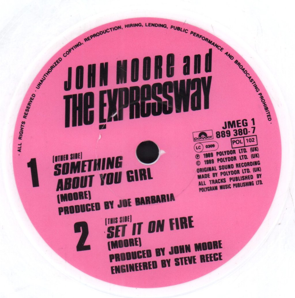 John Moore And The Expressway - Something About You Girl - 7 Inch ...