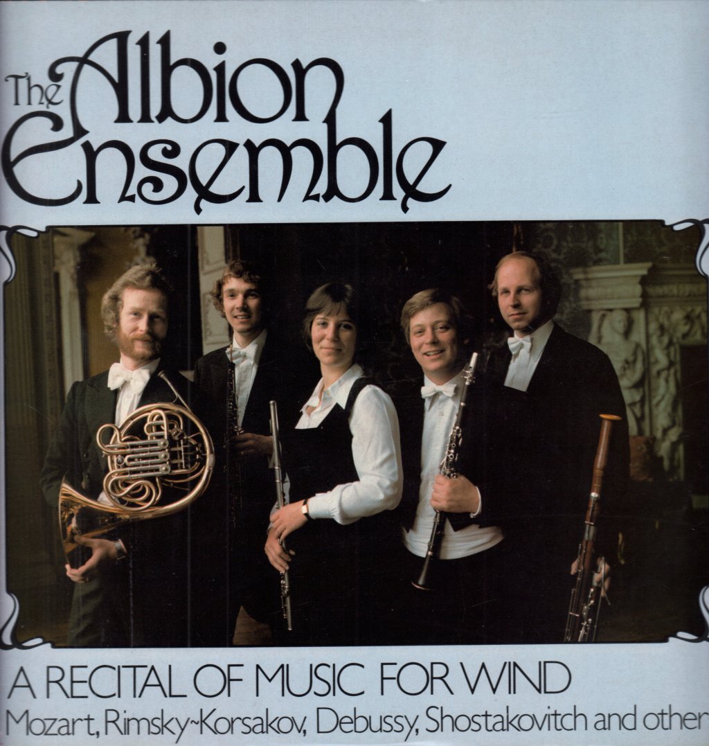 Albion Ensemble - A Recital Of Music For Wind - Lp – Vinyl Tap