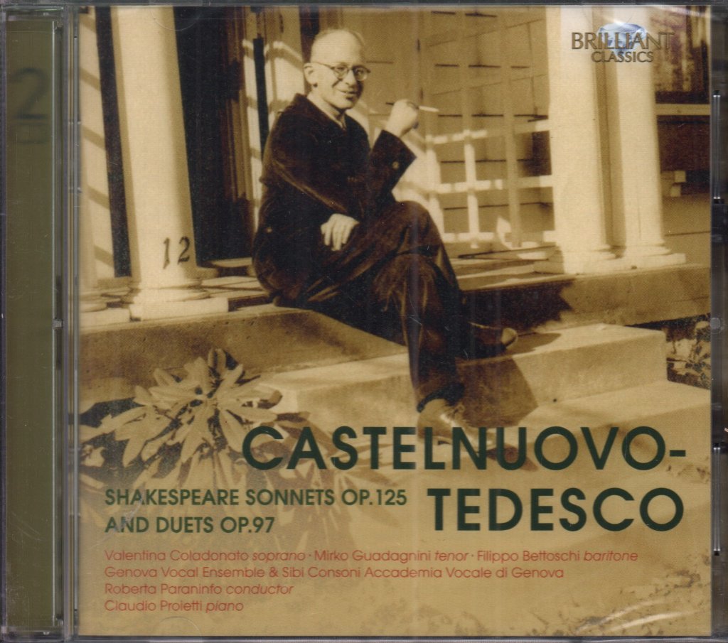 Castelnuovo Tedesco - Shakespeare Sonnets Op. 125 And Duets Op. 97 - D ...