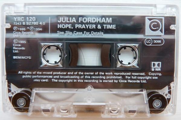 Julia Fordham - Hope Prayer and Time - Cassette – Vinyl Tap