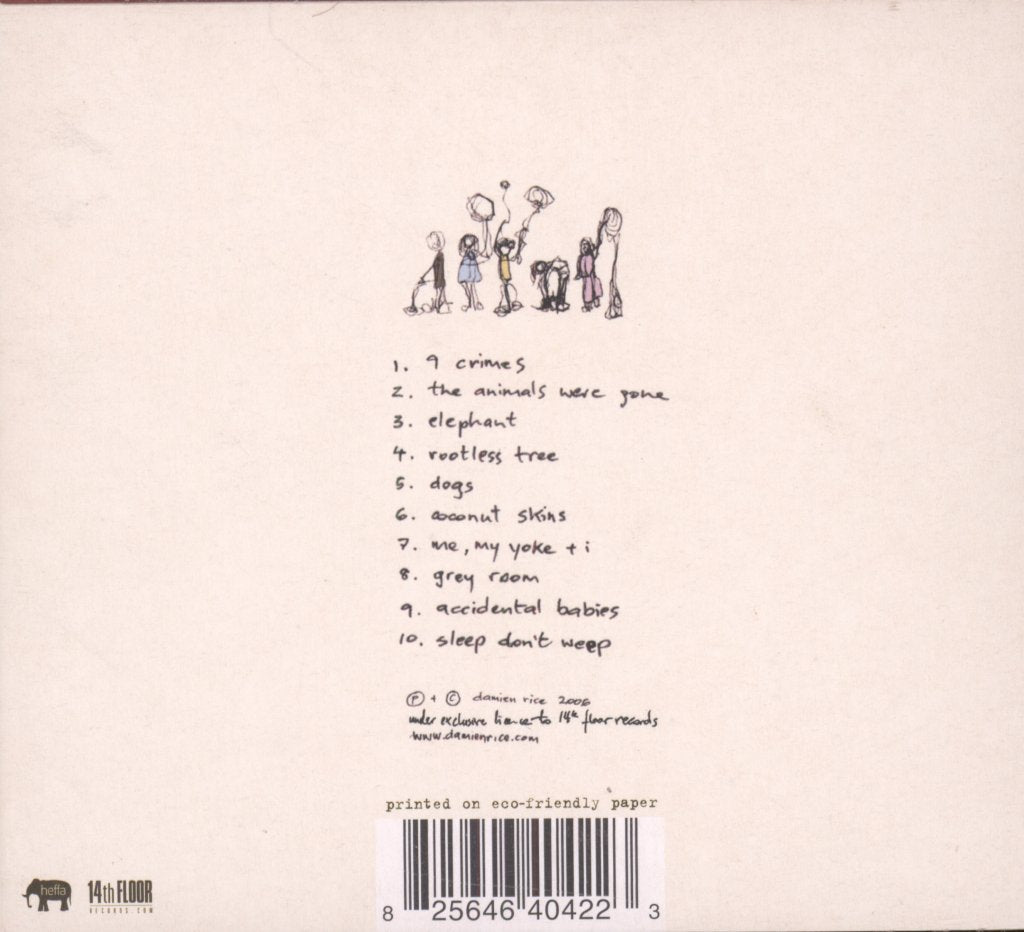 Damien Rice - 9 - Cd – Vinyl Tap