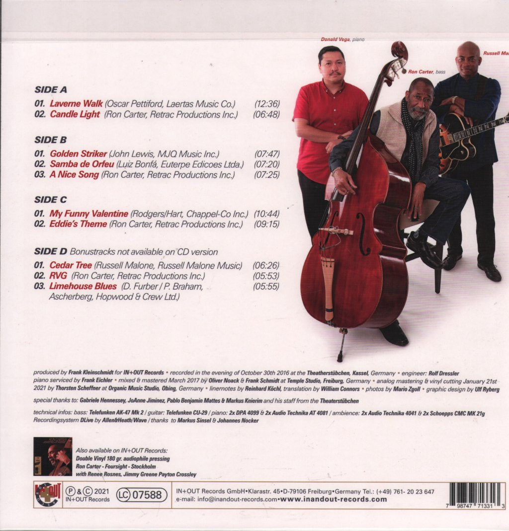 Ron Carter - Golden Striker (Live At Theaterstübchen, Kassel) - Double ...