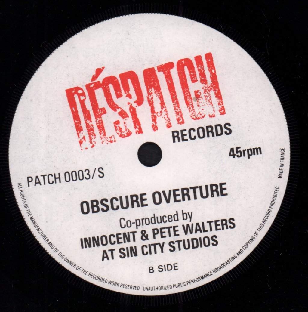 Innocent (Nottingham Band) - On My Own Again - 7 Inch – Vinyl Tap