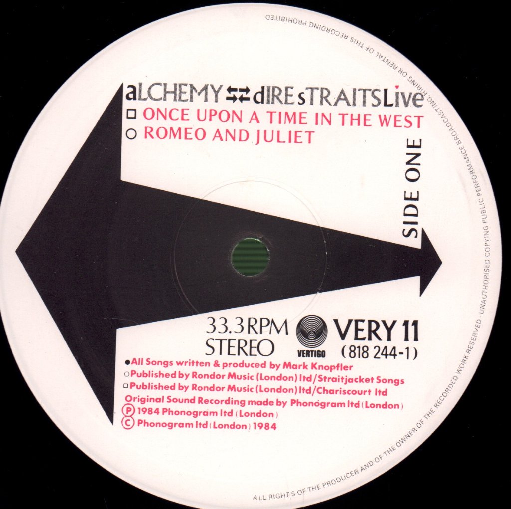 Dire Straits - Alchemy - Double Lp – Vinyl Tap