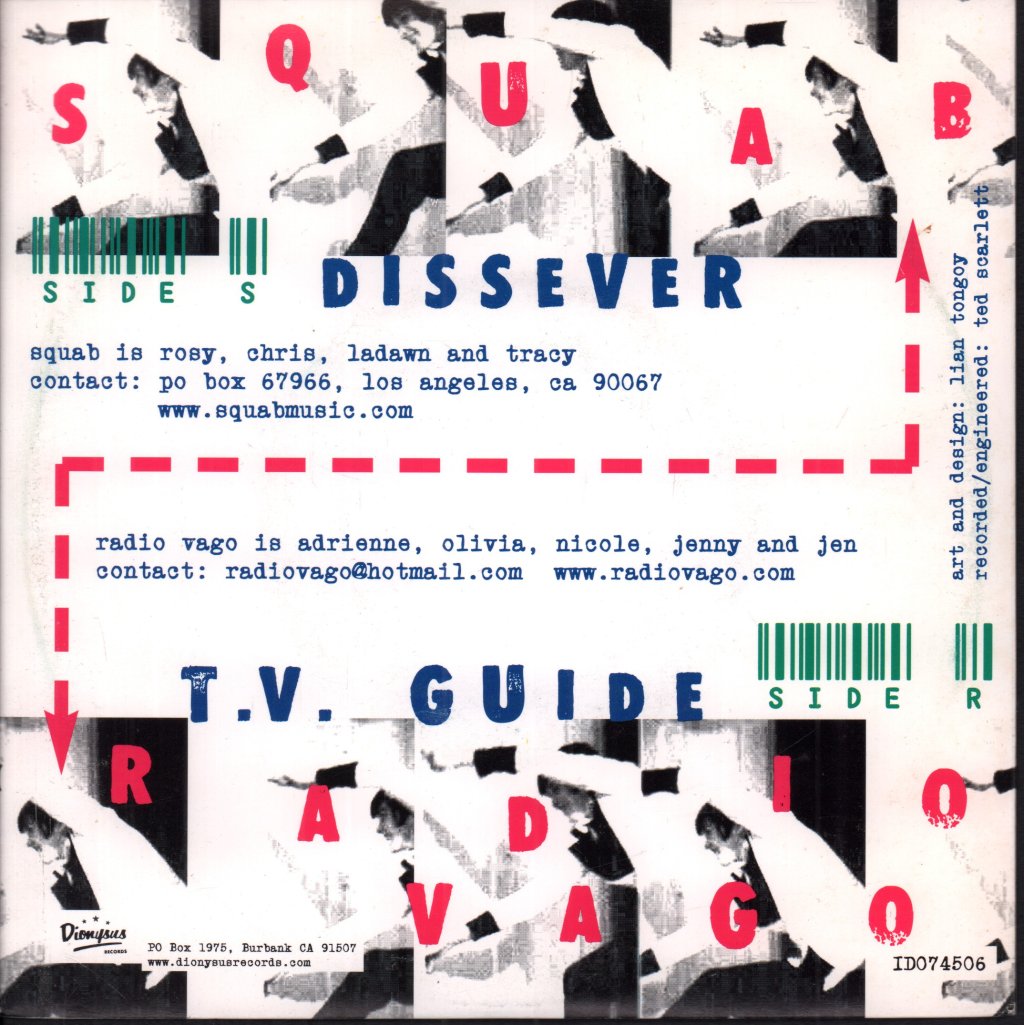 Squab / Radio Vago - Squab / Radio Vago - 7 Inch – Vinyl Tap