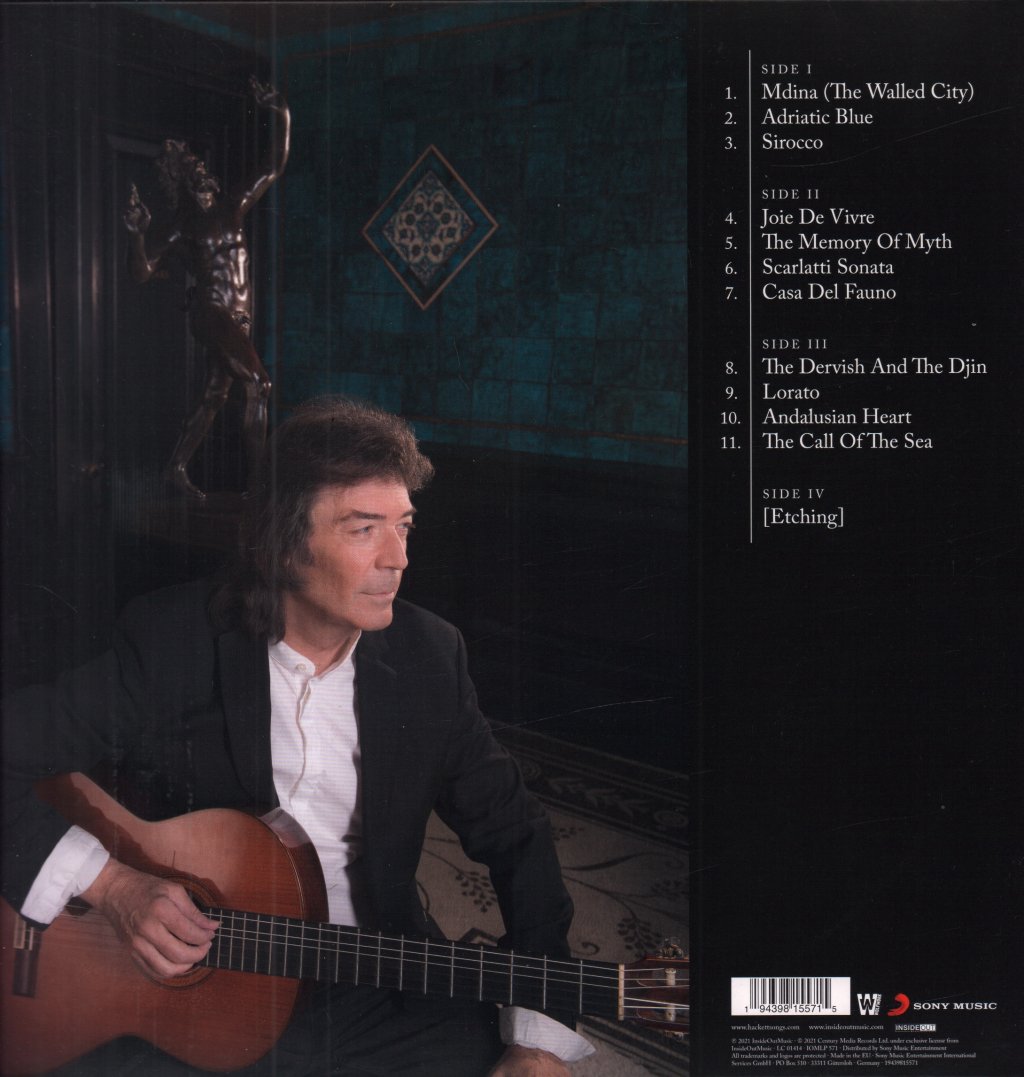 Steve Hackett - Under A Mediterranean Sky - Double Lp – Vinyl Tap