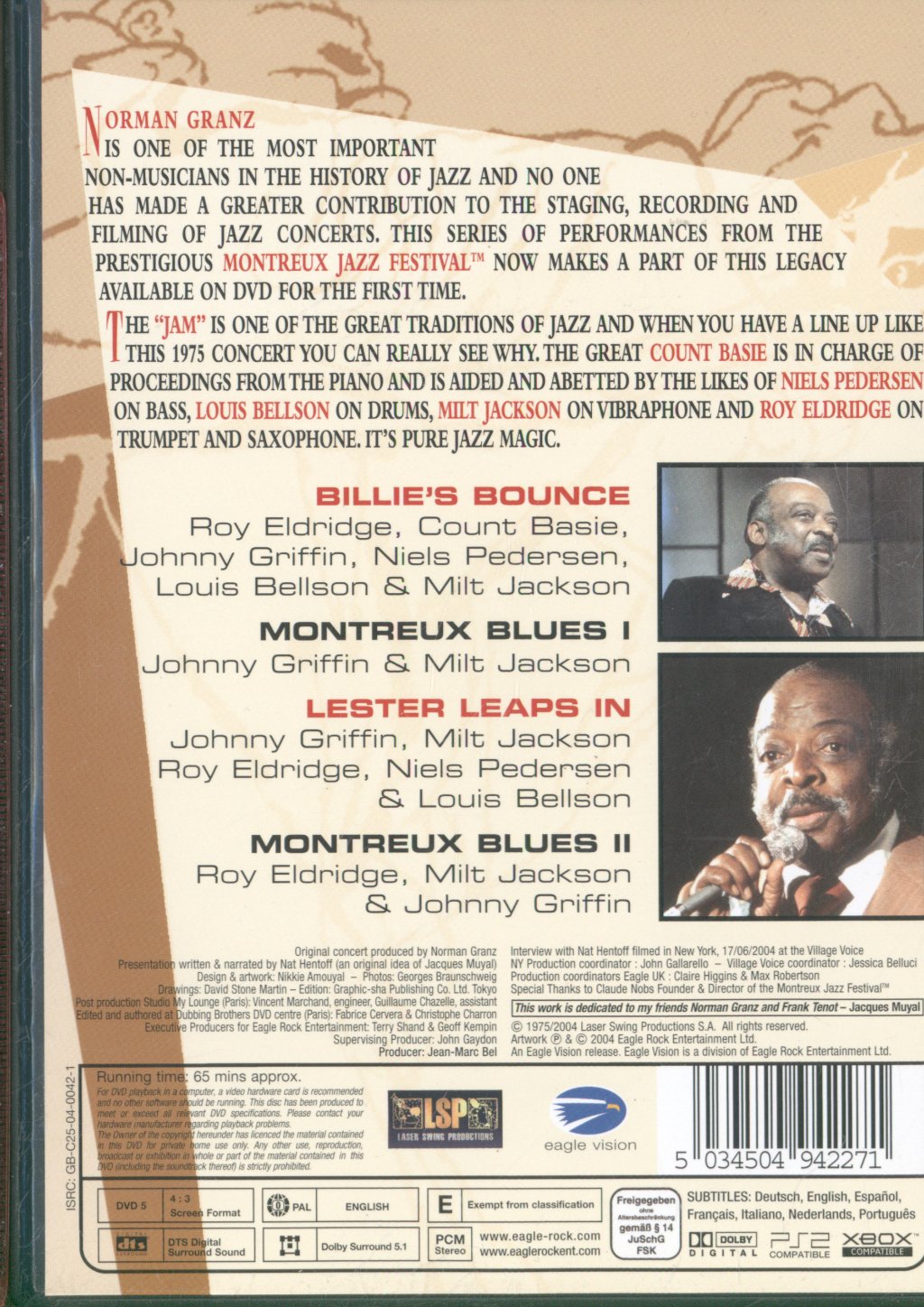Count Basie - Norman Granz' Jazz In Montreux Presents Count Basie Jam ...