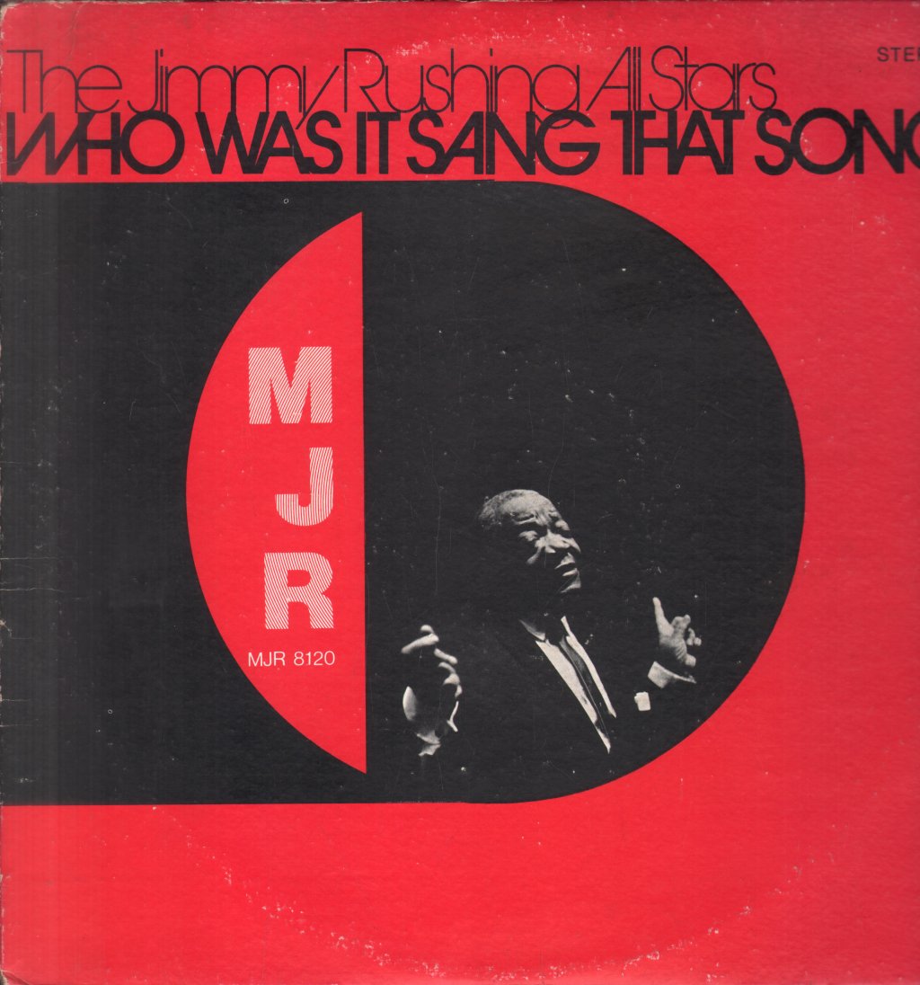 Jimmy Rushing All Stars - Who Was It Sang That Song? - Lp – Vinyl Tap