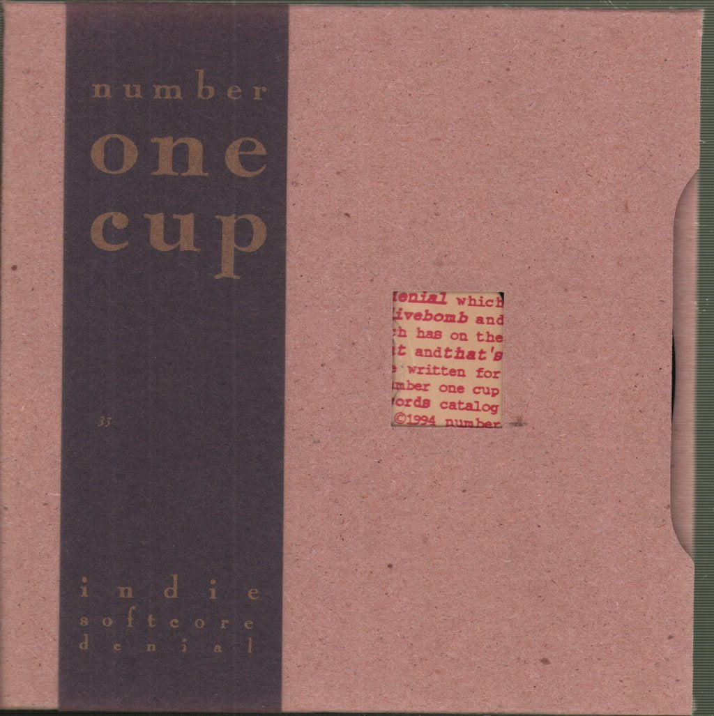 Number One Cup - Indie Softcore Denial - 7 Inch – Vinyl Tap