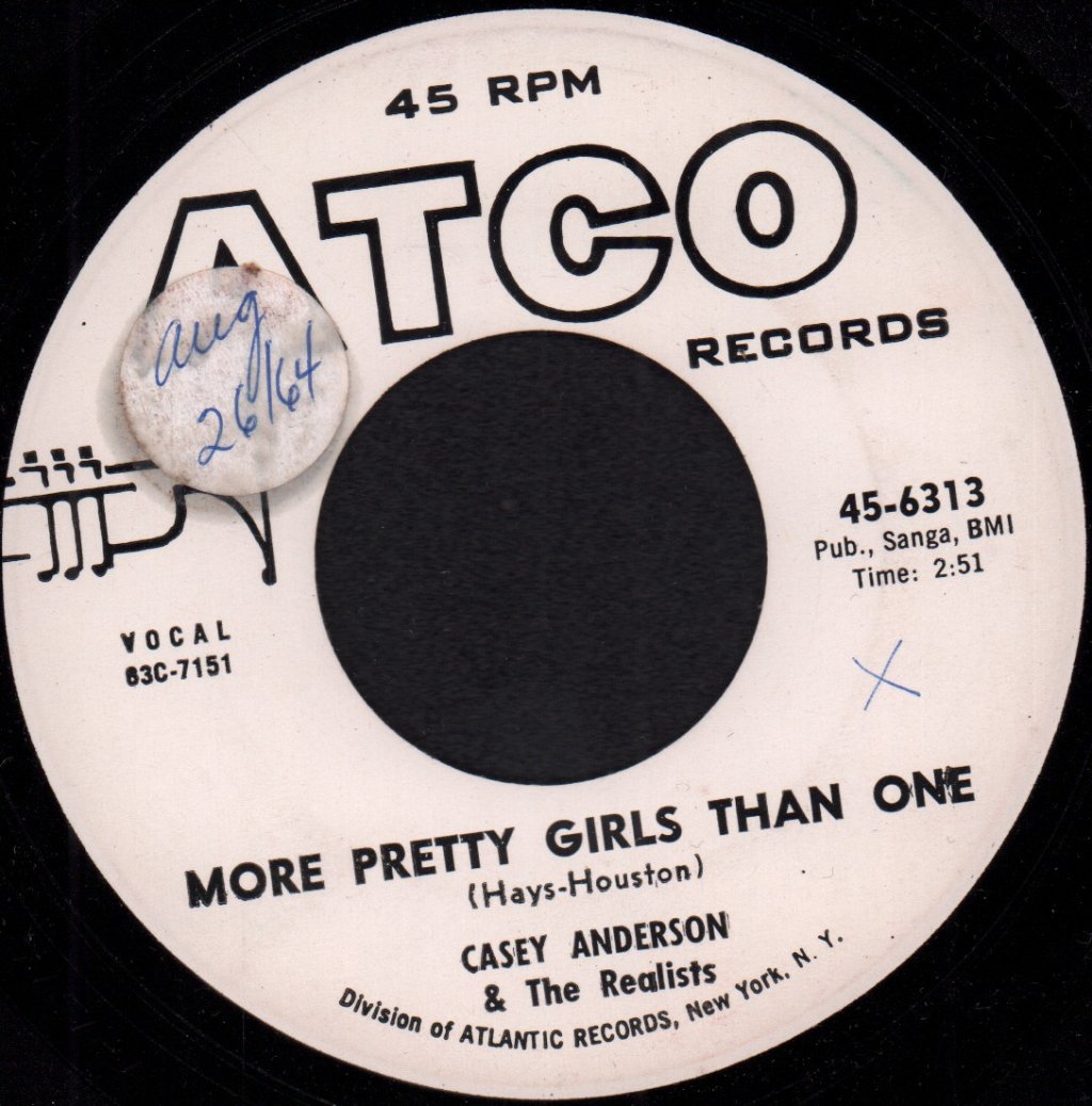 Casey Anderson And The Realists - More Pretty Girls Than One - 7 Inch ...
