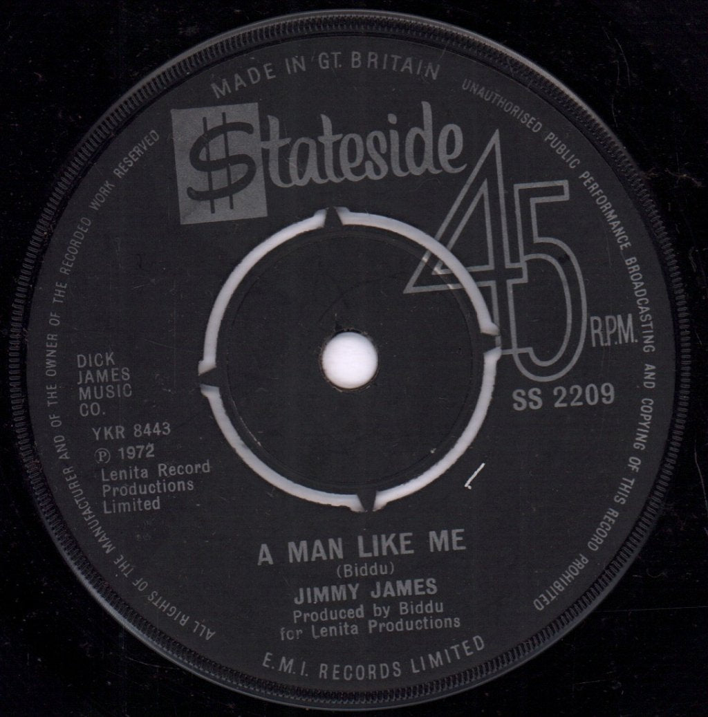 Jimmy James - A Man Like Me - 7 Inch – Vinyl Tap