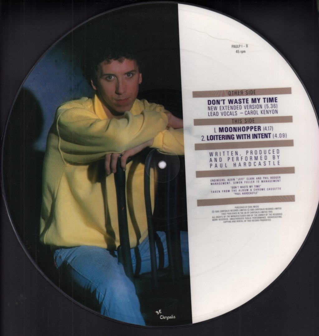 Paul Hardcastle Featuring Carol Kenyon - Don't Waste My Time - 12 Inch ...
