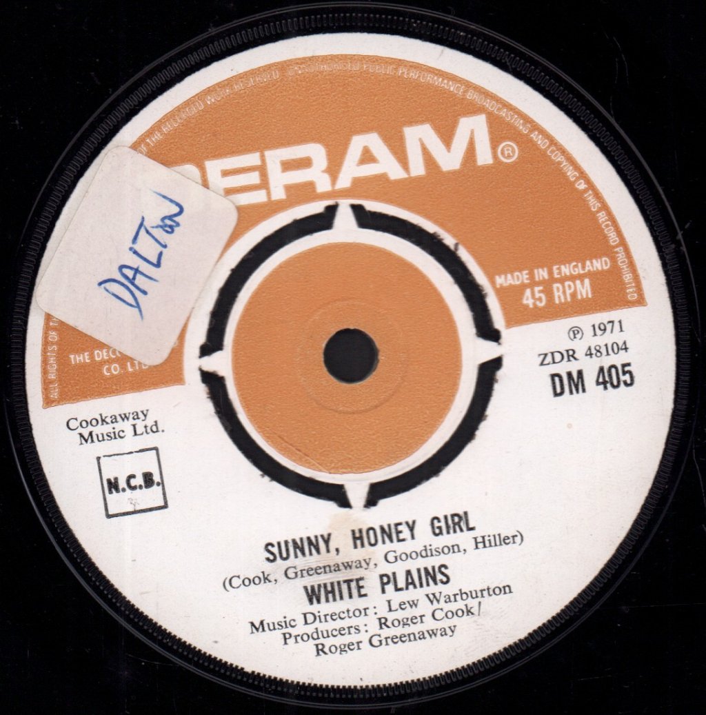 White Plains - Sunny Honey Girl - 7 Inch – Vinyl Tap