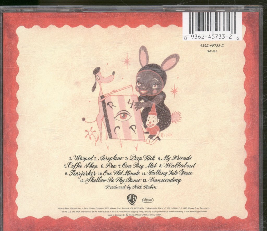 Red Hot Chili Peppers - One Hot Minute - Cd – Vinyl Tap