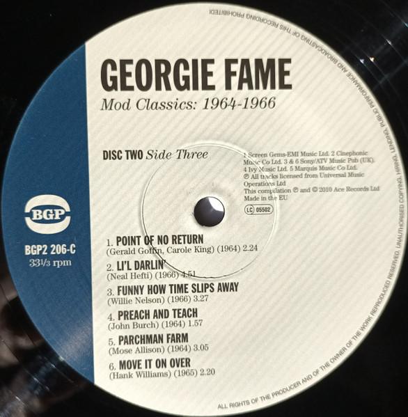 Georgie Fame - Mod Classics: 1964-1966 - Double Lp – Vinyl Tap
