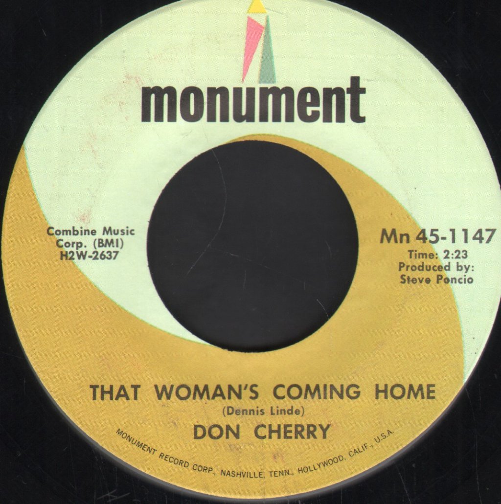 Don Cherry - Days Of Sand And Shovels - 7 Inch – Vinyl Tap