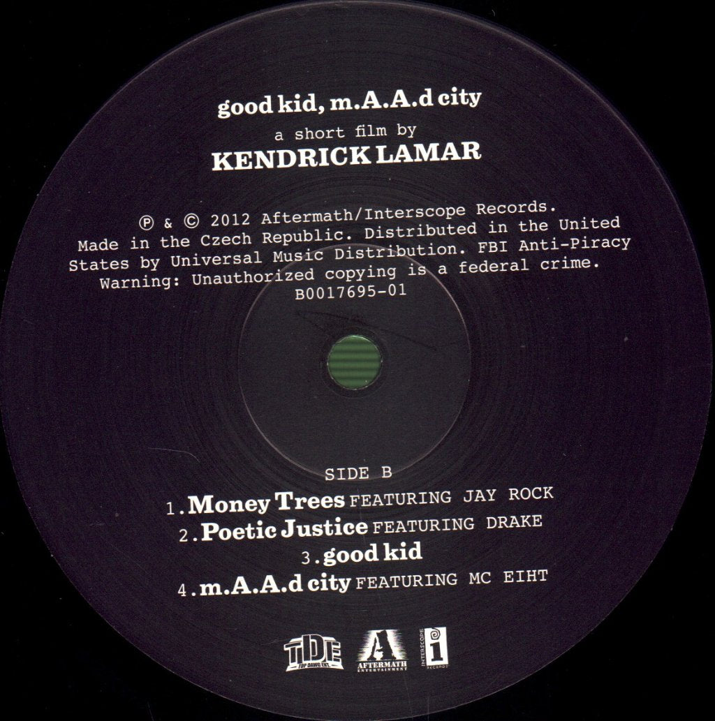 Kendrick Lamar - Good Kid M.a.a.d City - Double Lp – Vinyl Tap