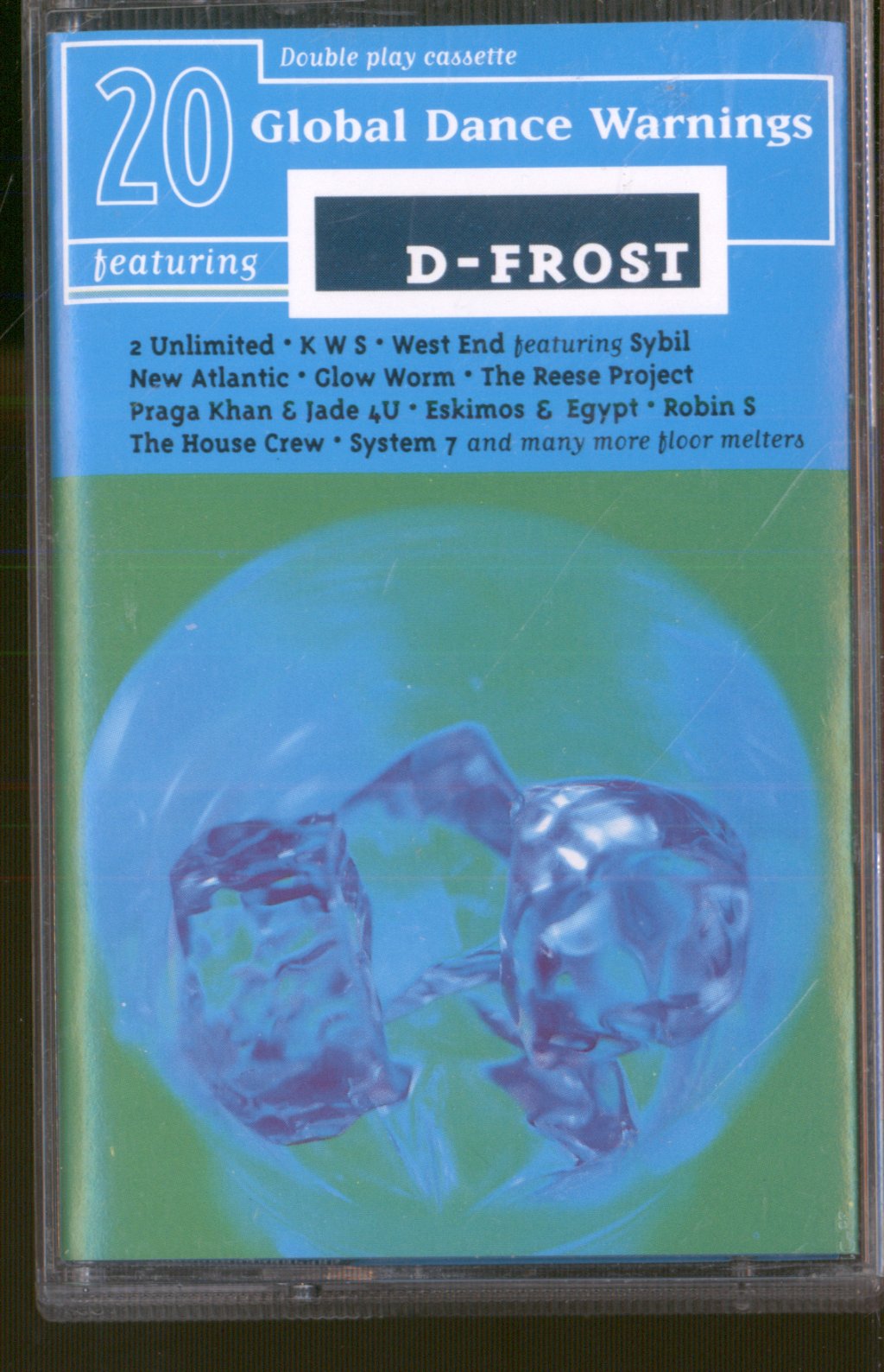 Various Artists - D-Frost 20 Global Dance Warnings - Cassette – Vinyl Tap
