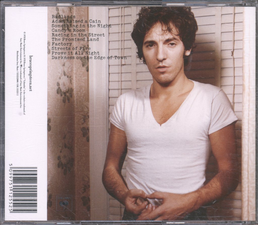Bruce Springsteen - Darkness On The Edge Of Town - Cd – Vinyl Tap
