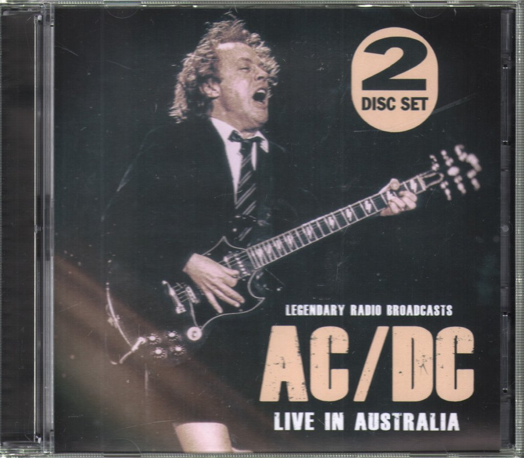 AC/DC - Live In Australia (Legendary Radio Broadcasts) - Double Cd ...
