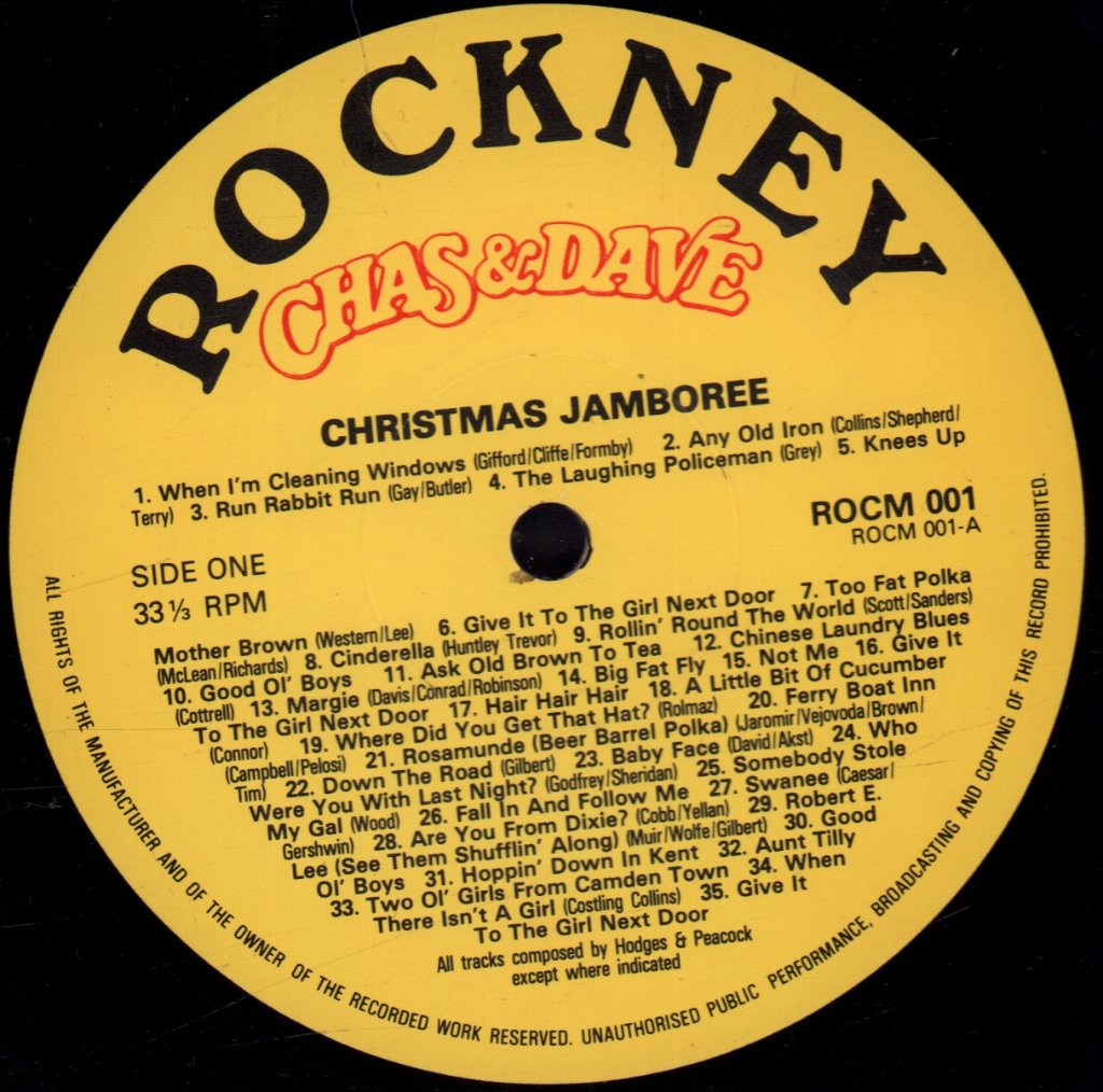 Chas And Dave - Chas 'N' Dave's Christmas Jamboree Bag - Lp – Vinyl Tap