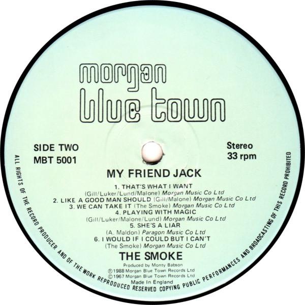 Smoke (60'S Psych) - My Friend Jack - Lp – Vinyl Tap