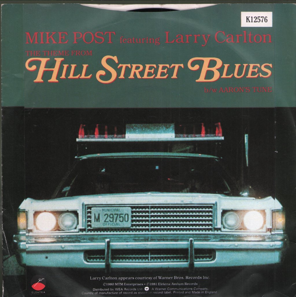 Mike Post Featuring Larry Carlton - Hill Street Blues - 7 Inch – Vinyl Tap